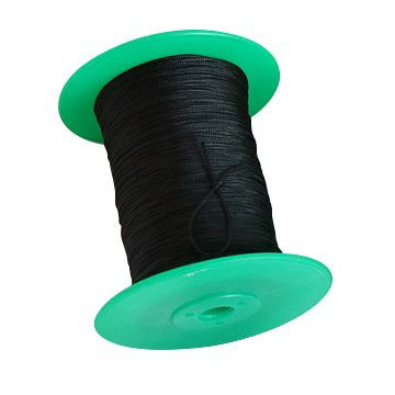 Bobine de fil noir de 275m balloon designer dacron noir borosino