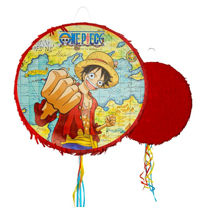 Pinata Rond One Piece Animation Anniversaire