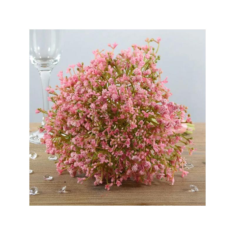 grand bouquet de gypsophile rose artificielle decoration