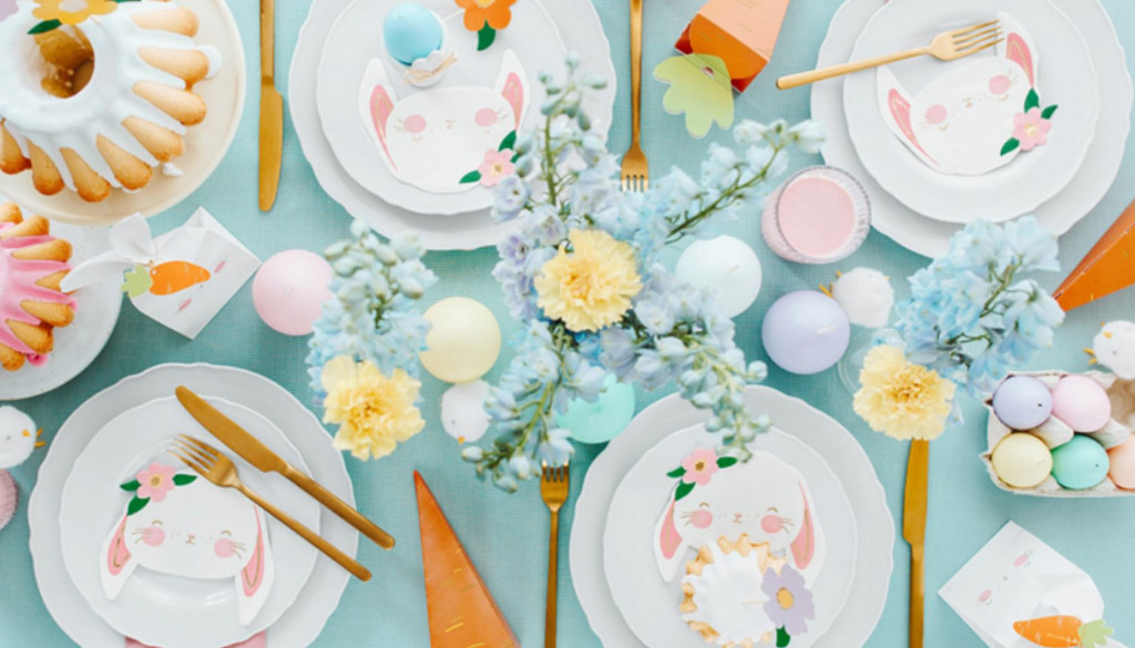 découvrez des idées pour faire une jolie décoration de table de pâques ...